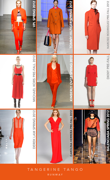 Color of the year 2012 Pantone Tangerine Tango (in fashion) | All ...