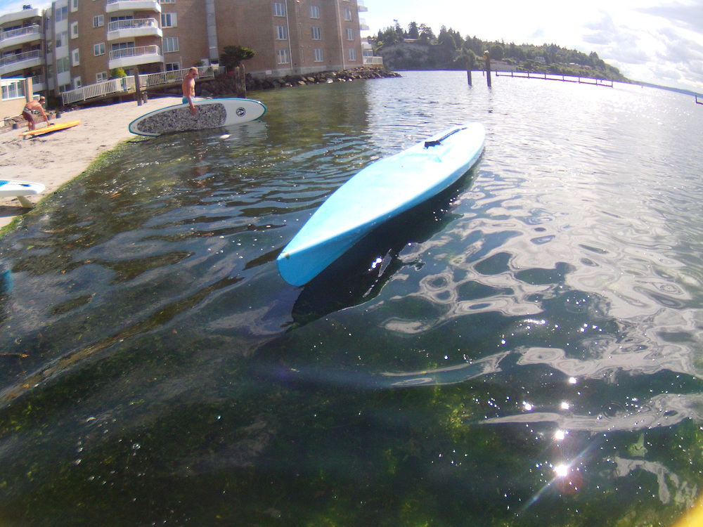 18' Touring SUP Project - Prototype #1 - Salmon Bay Paddle