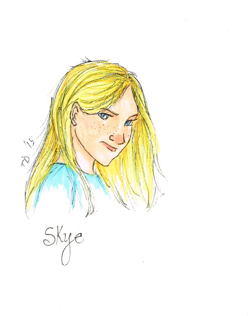 Occasional Randomness: Picture Saturday-- So. Many. Drawings.