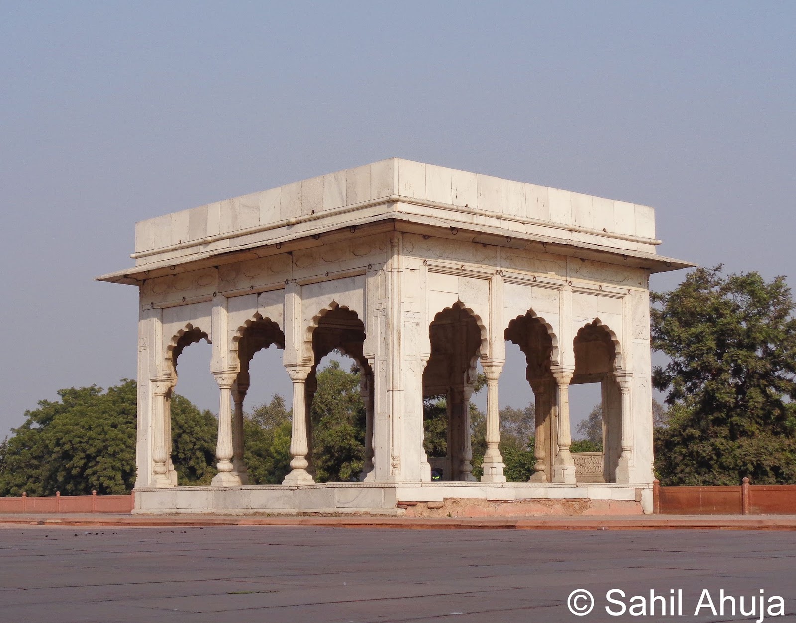Pixelated Memories: Hira Mahal, Red Fort complex, Delhi