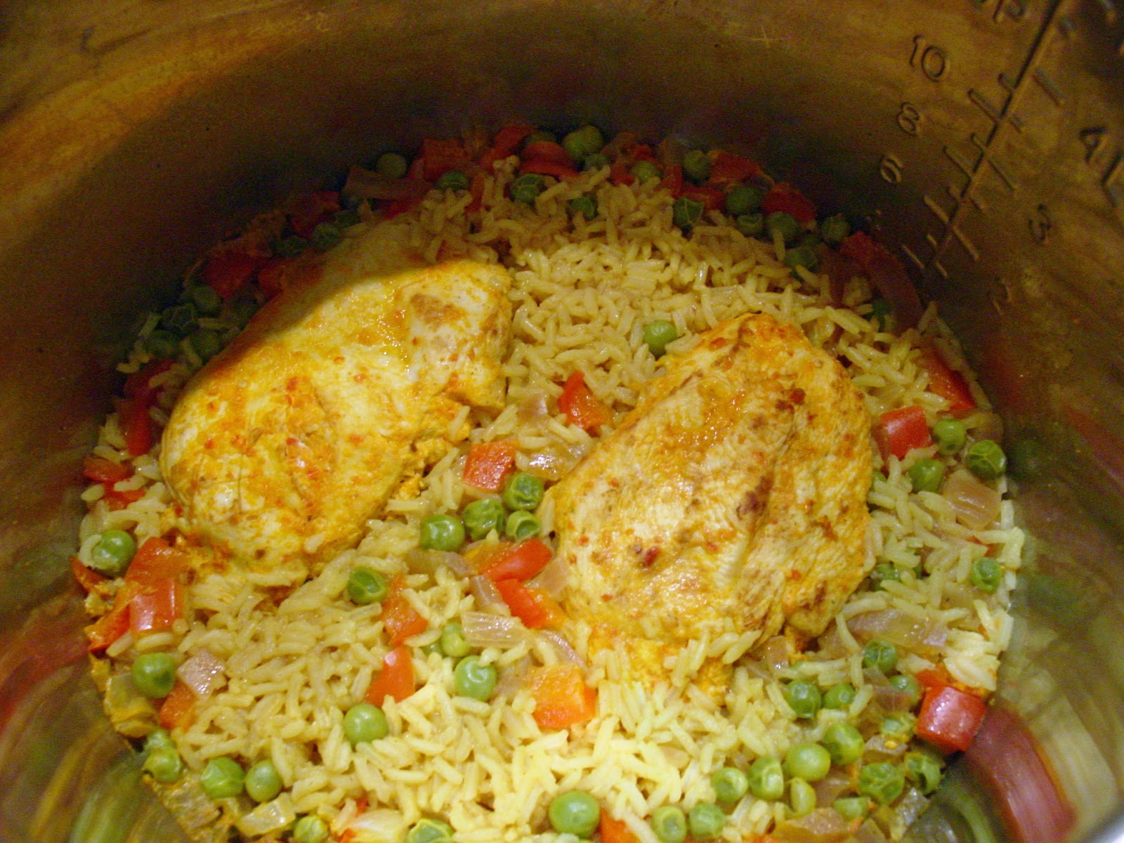 Soup Spice Everything Nice: Instant Pot Piri Piri Chicken and Rice