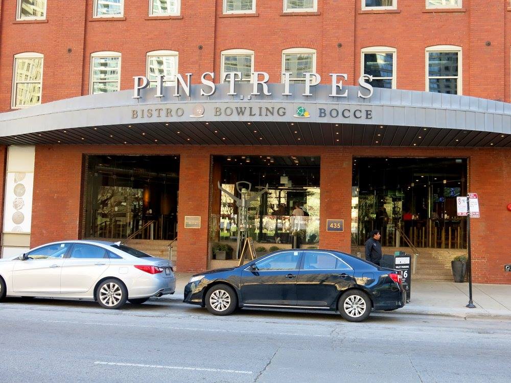 Bunny and Brandy's Brunchtime Blog: Pinstripes or Frying Pan Alley