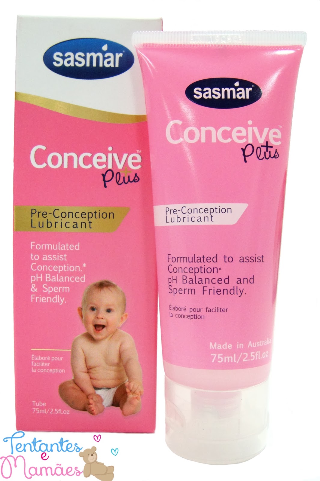 TENTANTES E MAMAES: GEL CONCEIVE PLUS