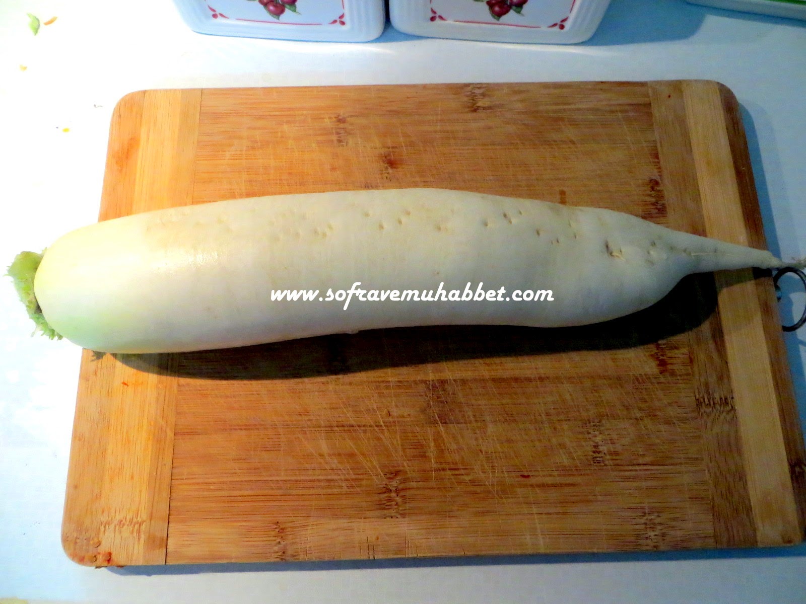 Sofra ve Muhabbet: JAPON TURBU DAIKON SALATASI (Moo Saeng Chae ...