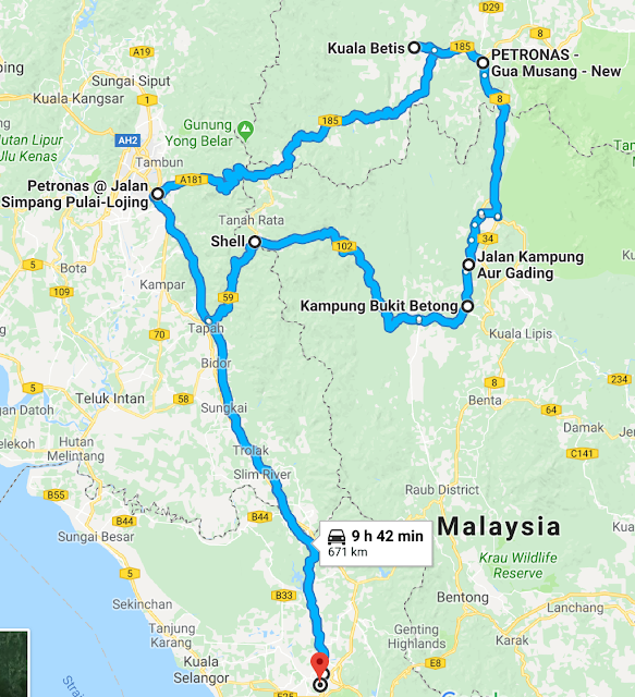 My Riding Universe: Ride & Camp to Pos Hau, Gua Musang