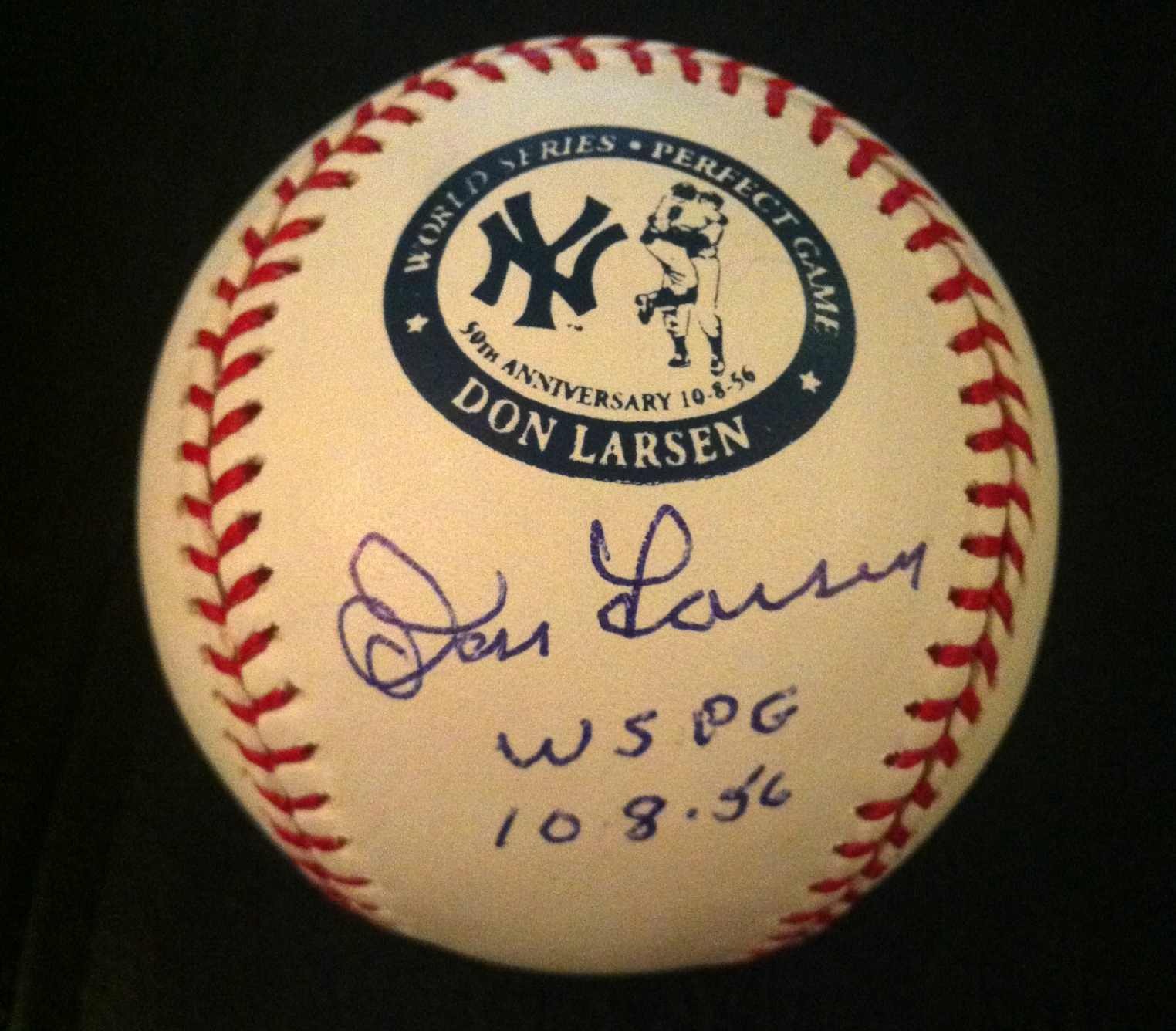 The Lost Collector: Signed baseball #2: Don Larsen