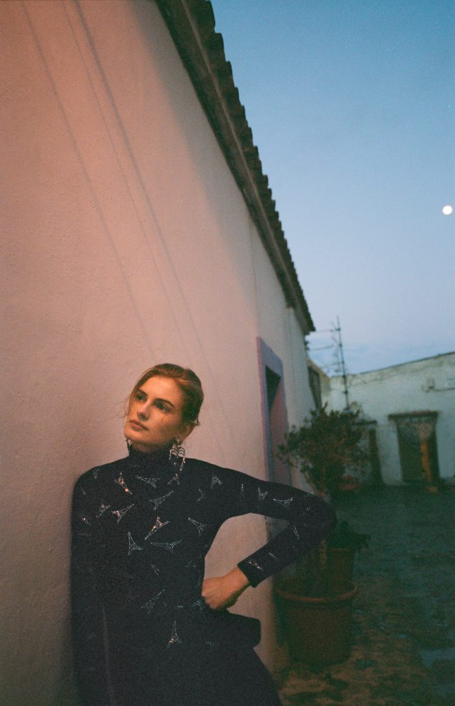 Agata Pospieszynska poses for Harper’s Bazaar Spain with Signe Veiteberg