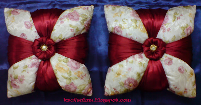 Kraftangan, Sulaman, Bantal: Bantal Hiasan