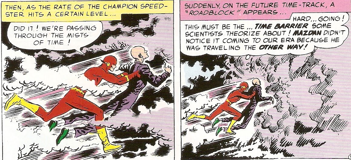 Slay, Monstrobot of the Deep!!: Barry Allen--Scientist!!