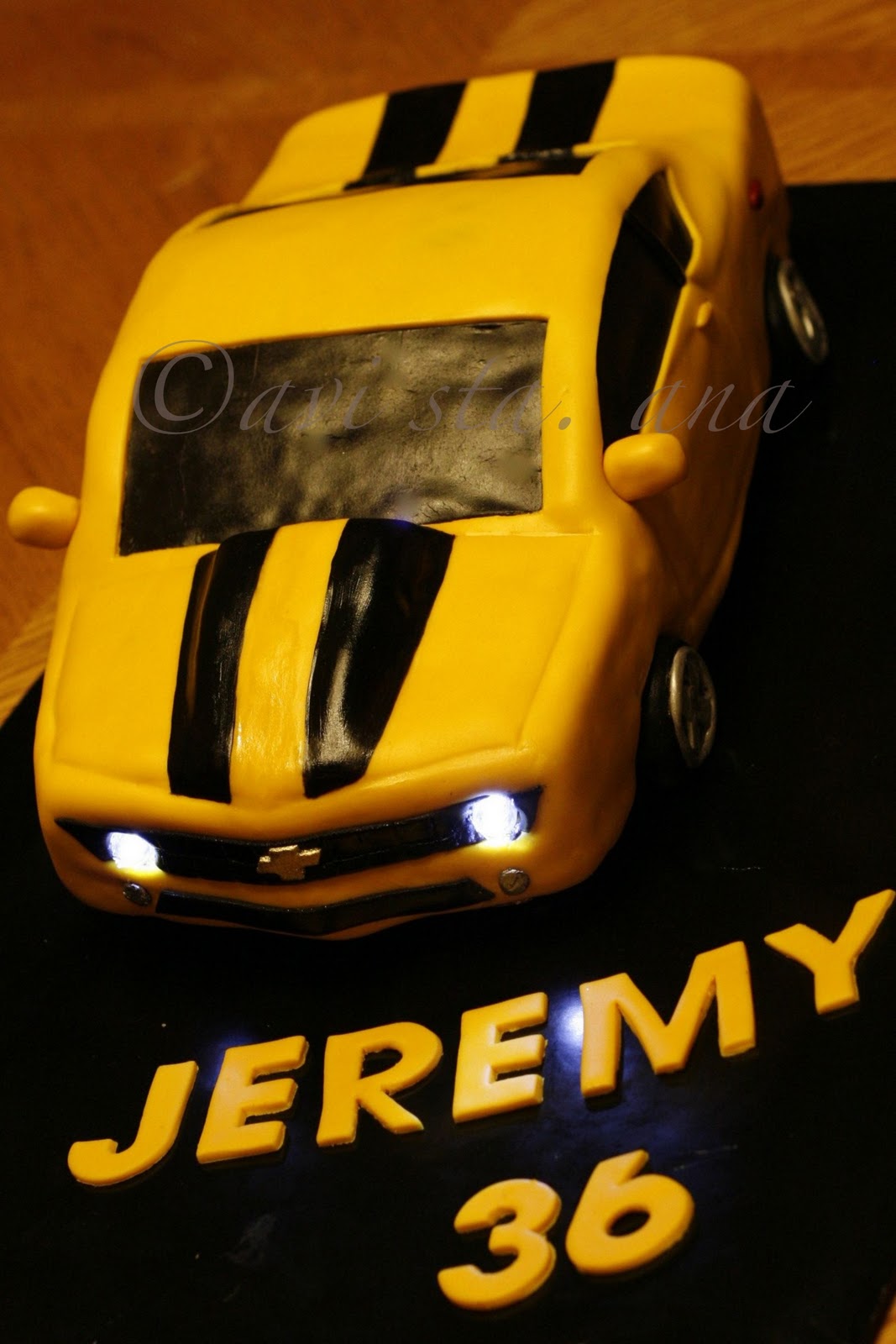 A Lot of Sugar: Camaro Cake