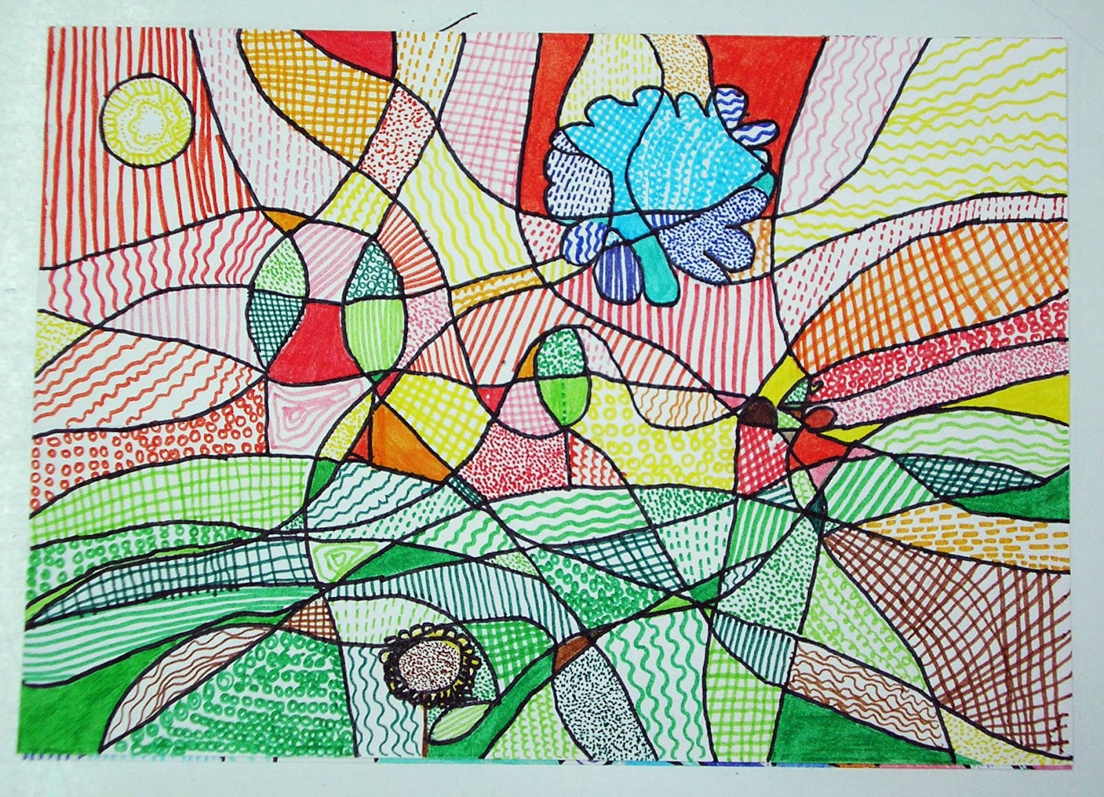 Arte en el IES Virgen de la Calle: Elementos de expresión visual: punto ...