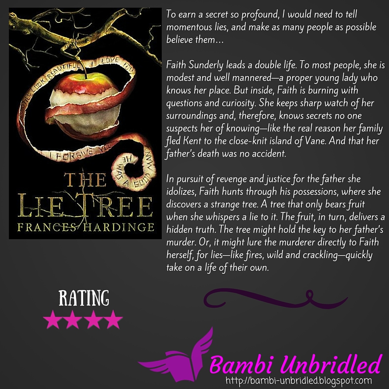 Bambi Unbridled: ARC Review: The Lie Tree by Frances Hardinge