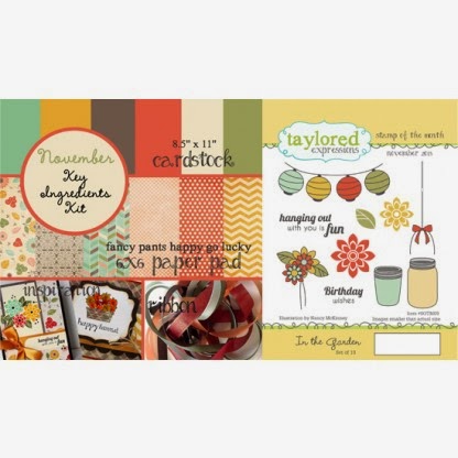 Sankari's Sunshine Corner: November Stamp of the Month: In the Garden!
