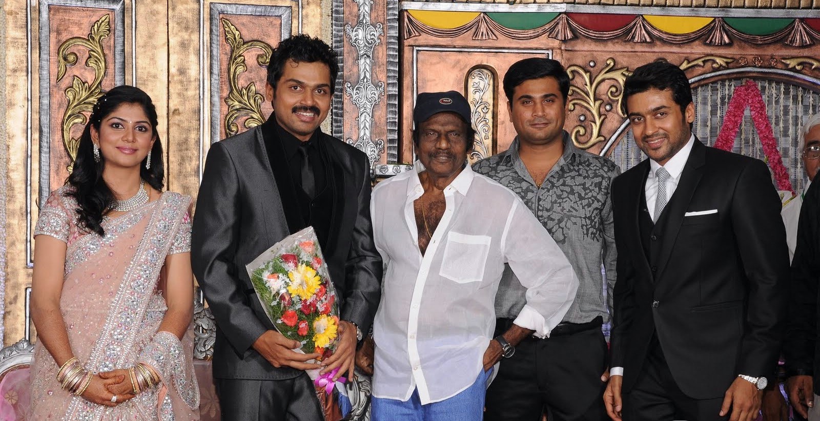 Latest Film News Online, Actress Photo Gallery: Karthi's Reception ...