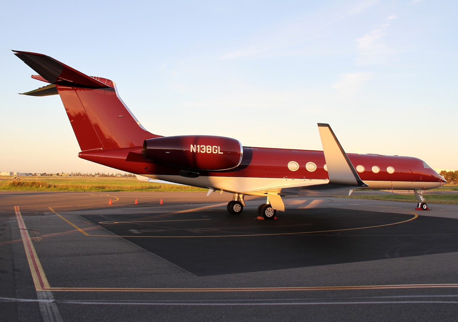 Adelaide Airport Movements: Gulfstream 550 N138GL (1st Visit)