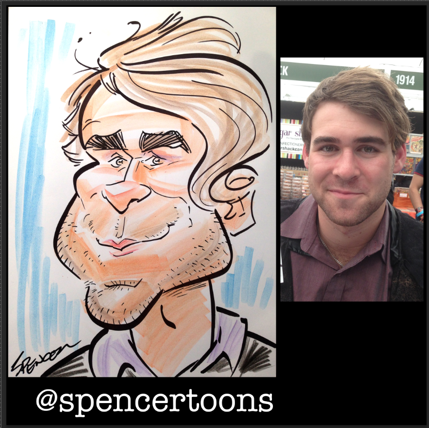 SPENCER CARTOONS: Caricature Update