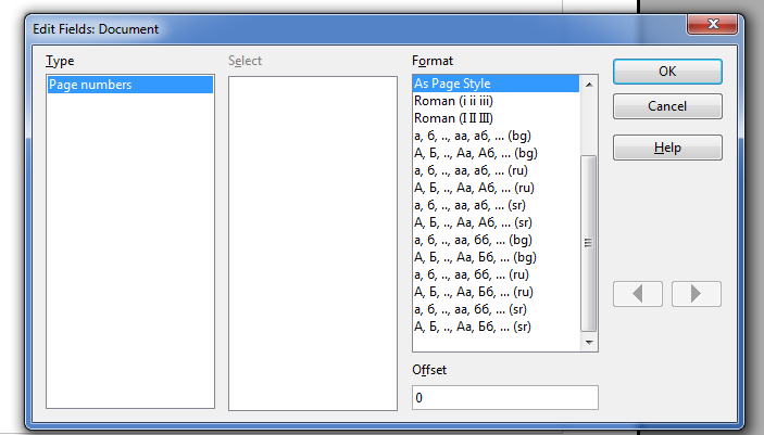 Cara Mengubah Format Angka Nomor Halaman Pada Apache OpenOffice - bagus3d