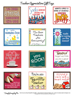 EverydayMe: Stuff For To{day}... Freebie Teacher Appreciation Tags...