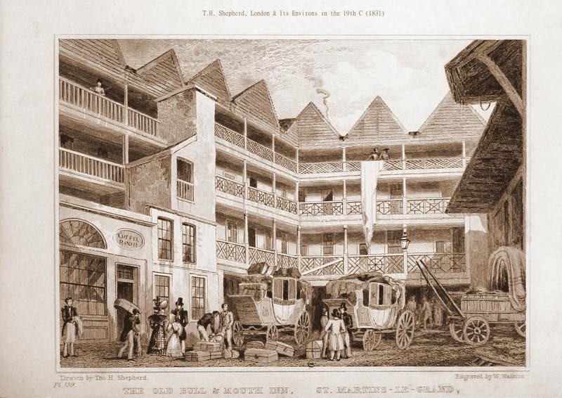Two Nerdy History Girls: The layout of a 19th C coaching inn