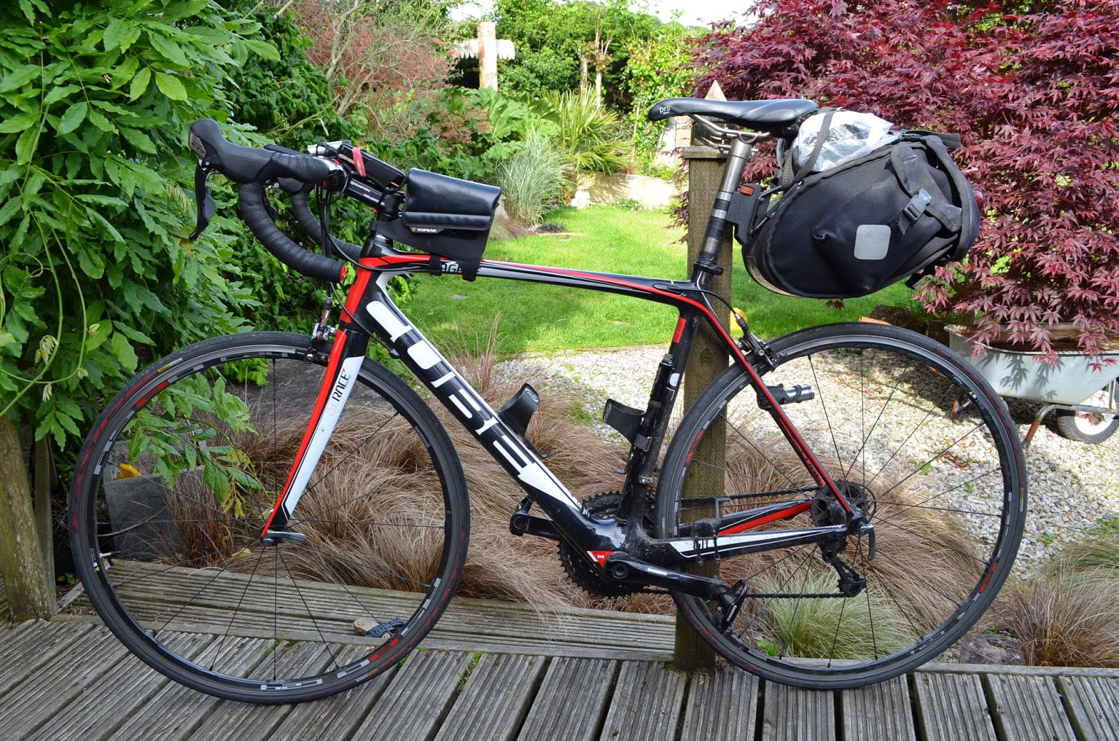 Bike Loaded and Ready to Go... - Lands End to John O'Groats Cycling ...