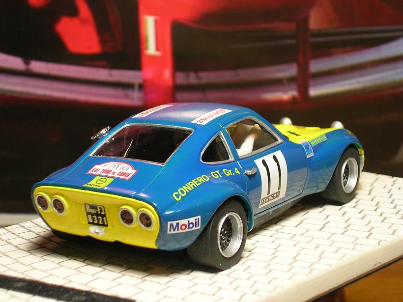 La caja de los truenos: Opel Gt 1900 Conrero. Tour de Corse 1972