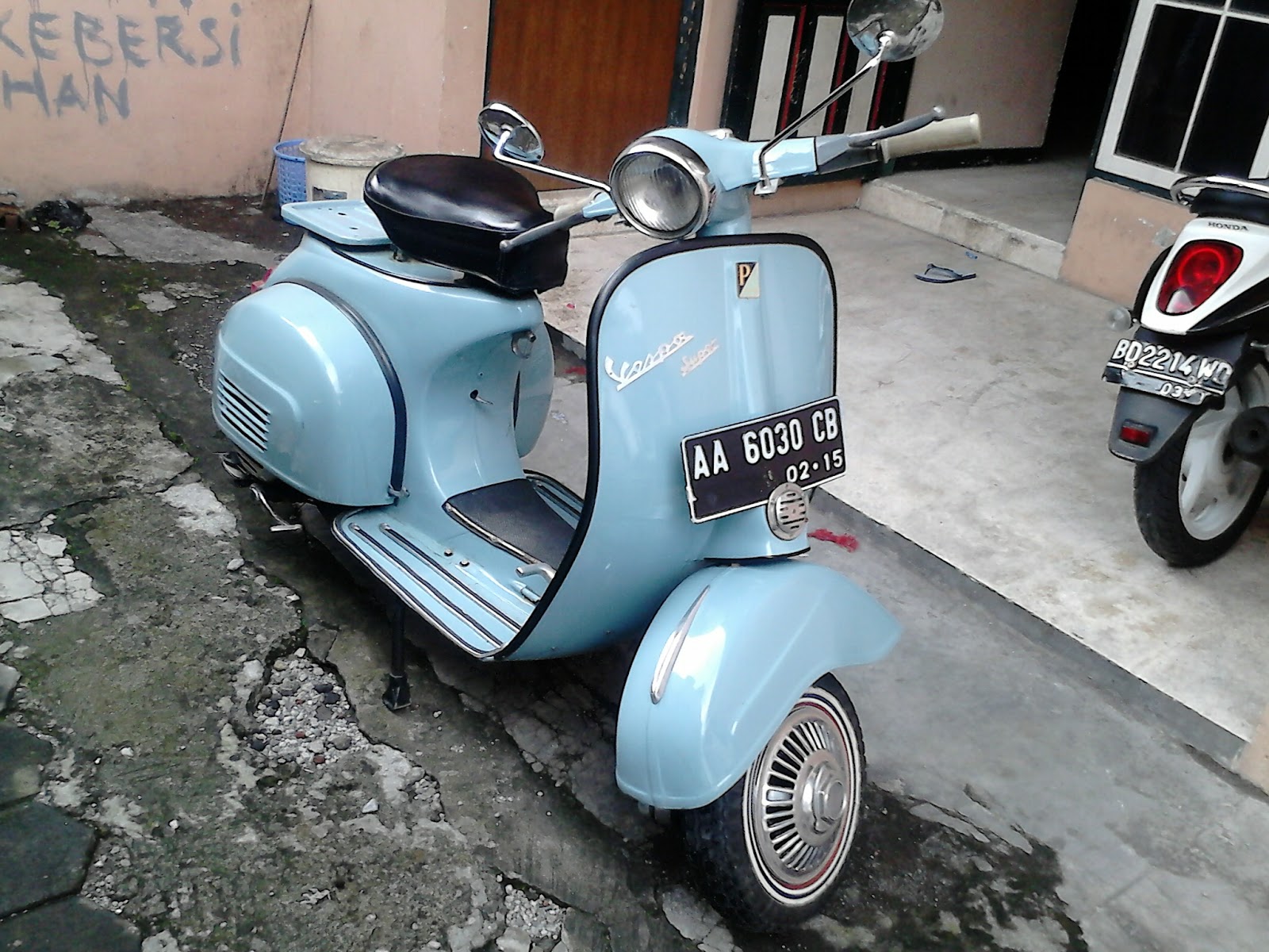 jual vespa super tahun '66: jusal vespa tahun '66