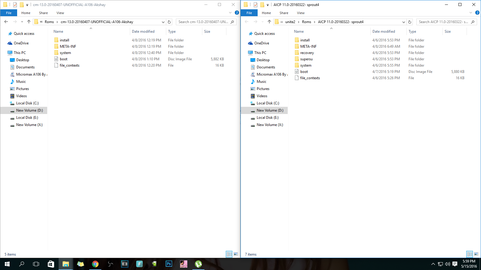 PORTING METHOD FOR CM BASED ROMS FROM ANDROIDONE(SPROUT 4) TO GENERIC ...