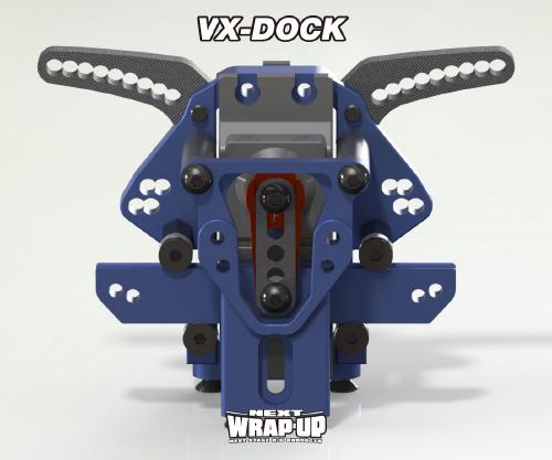 サーボを前に取り付けるステアリングユニット WRAP-UP NEXT「VX-DOCK」写真公開|ラジコンもんちぃ - オフロード/オンロード/ドリフト ラジコンニュース
