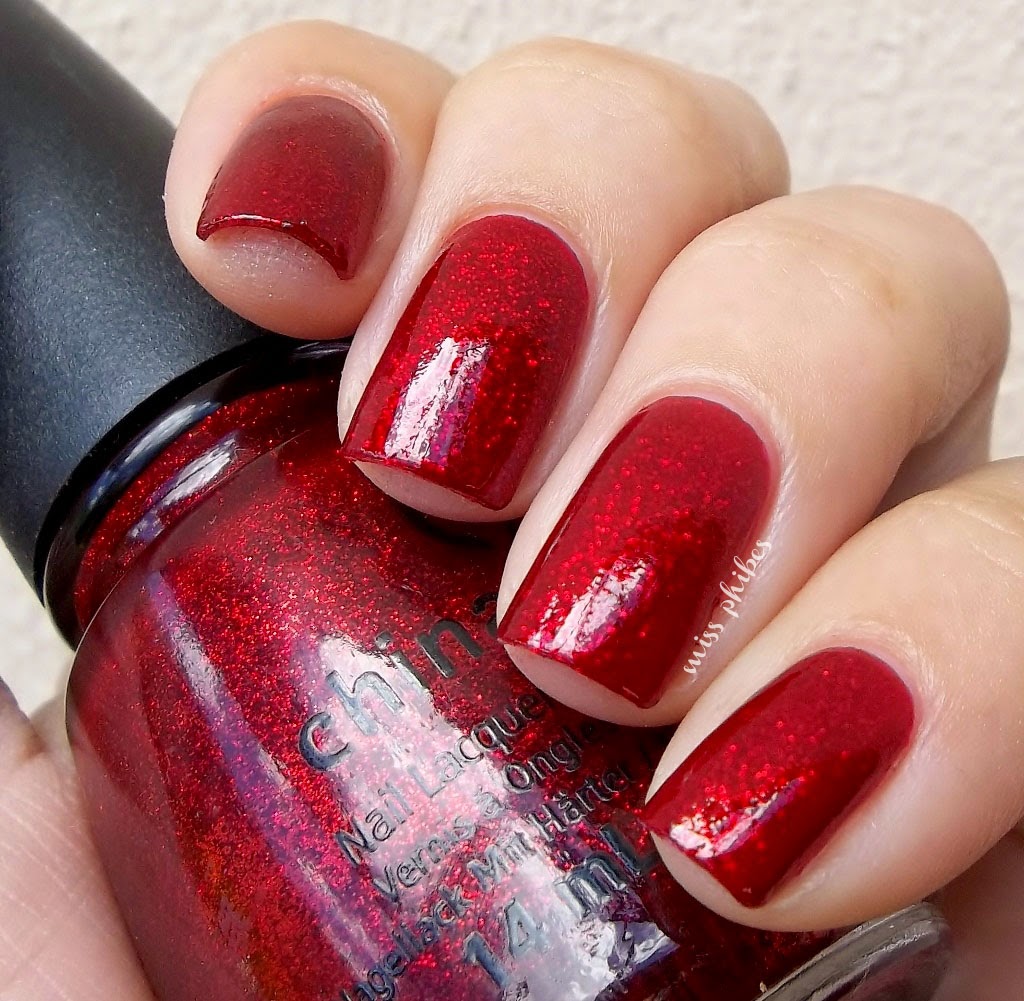 miss phibes.: Ruby Pumps de China Glaze