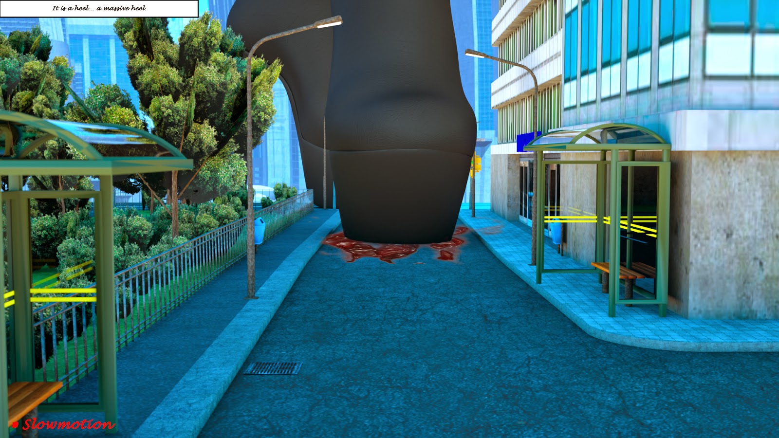 FaTerGD Giantess Shop: TEASER for FIRST EVER GIGA GTS COMIC