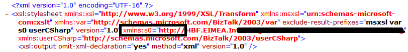 Practical BizTalk: BizTalk Inline XSLT Call Template and Namespaces Practical BizTalk: BizTalk Inline XSLT Call Template and Namespaces