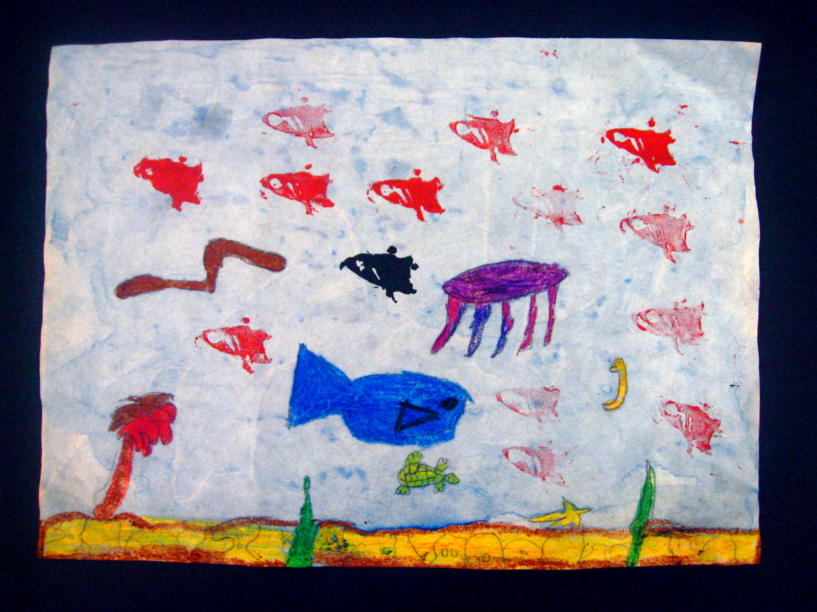 Let's Be Art Smart!: 1st Grade: "Swimmy" Fish Prints