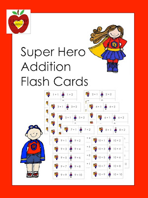 I Love My Classroom: Super Hero Addition and Multiplication