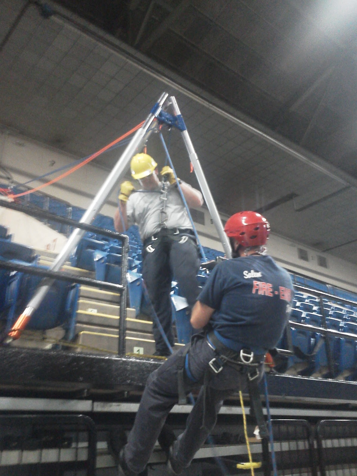 Working on the East Side: Structural Collapse School and Rope Rescue ...
