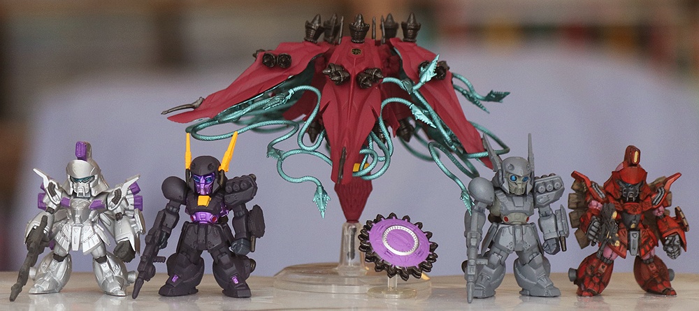 Gundanium Gateway: Gundam Converge : Heavygun and Rafflesia Option ...