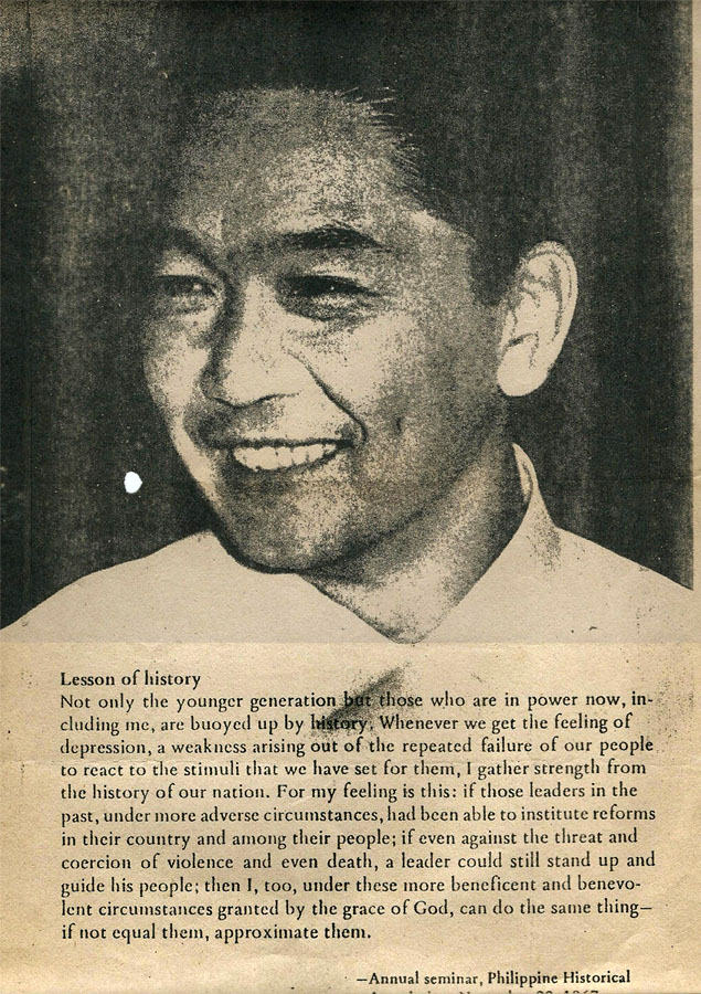 ERNEE'S CORNER: THE LEGACY OF PRESIDENT FERDINAND MARCOS: LOOKING BACK ...