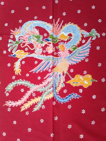 Batik Lasem Naga Emas: BATIK MOTIF NAGA & BURUNG HONG