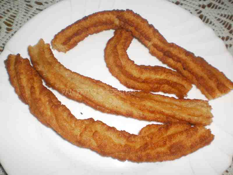 PAN FRITO O REBANÁS: CHURROS