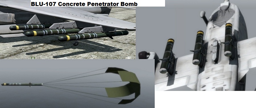 BLU-107 と BetAB-500 爆弾アドオンが更新 | 弱者の日記^^ - Arma 3 MODとアドオン紹介