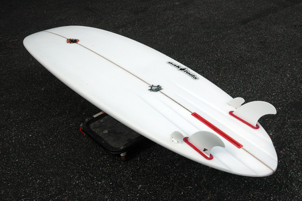 Oak Foils Custom Surfboards: Pynzer Twinzer + 1 for Jeremy