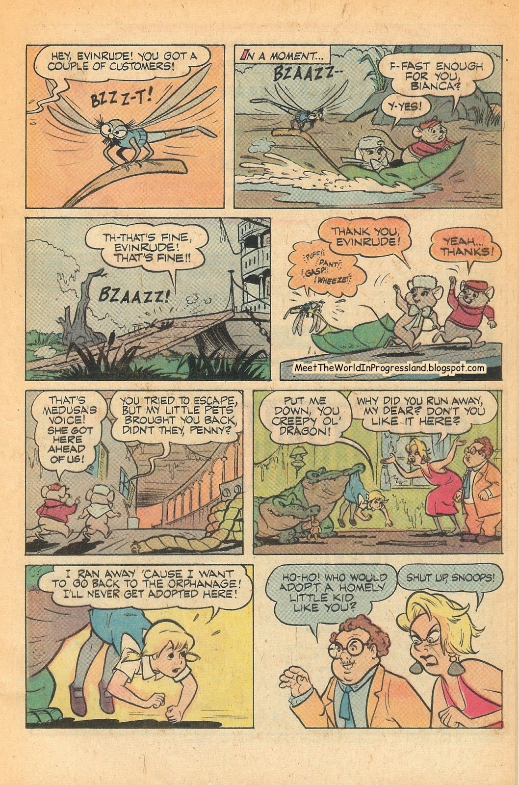 Meet The World: Walt Disney Productions' The Rescuers