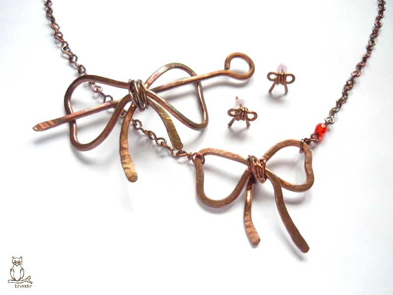 Kricsár - kézzel készült réz ékszerek: Masnik