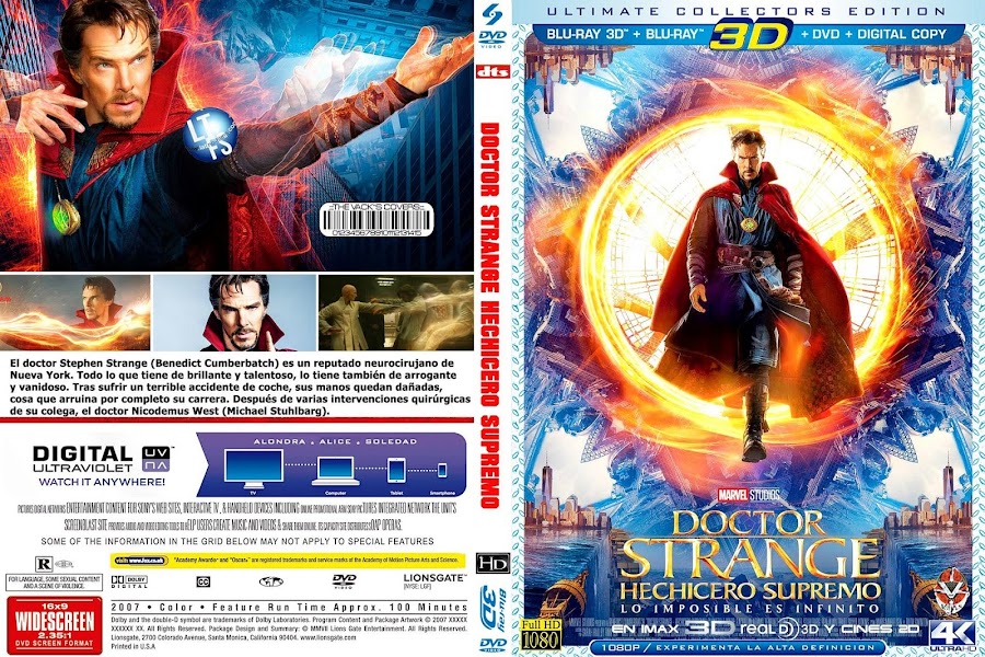 Thank You To Doctor And Staff: Doctor Strange Dvd