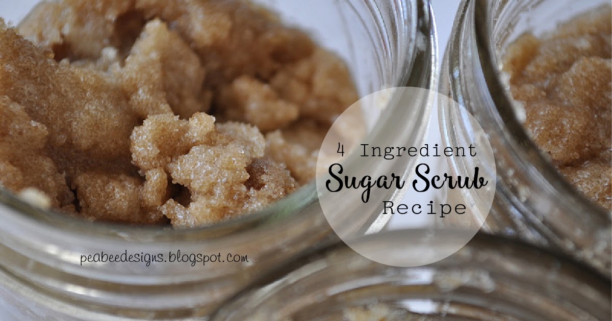 PBdesigns: DIY Gift Idea: Simple Sugar Scrub Recipe