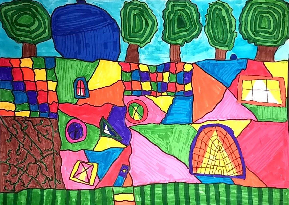 Art with Mrs. Seitz: Hundertwasser Architecture