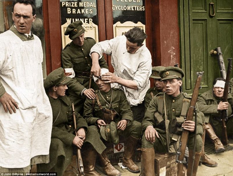 Incredible Colorized Photos of Ireland's Civil War (1923-24) | Vintage ...