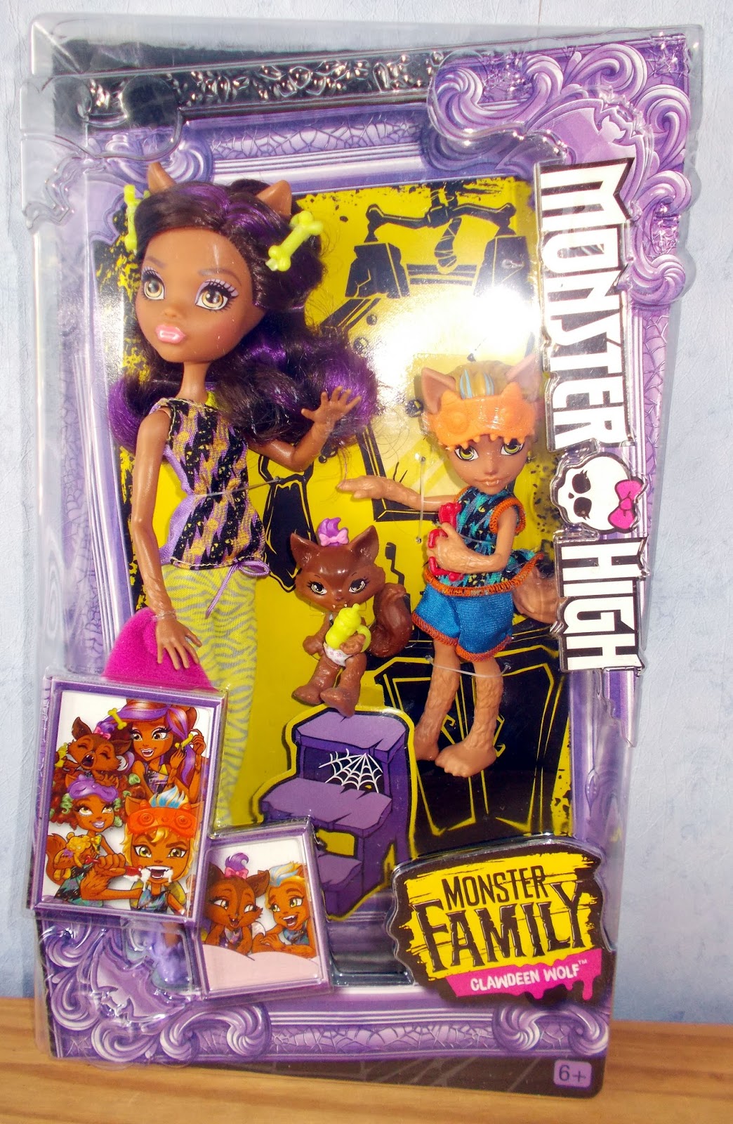 Calaminthes Clawdeen & Fashiondoll Friends: REVIEW: Monster Family ...