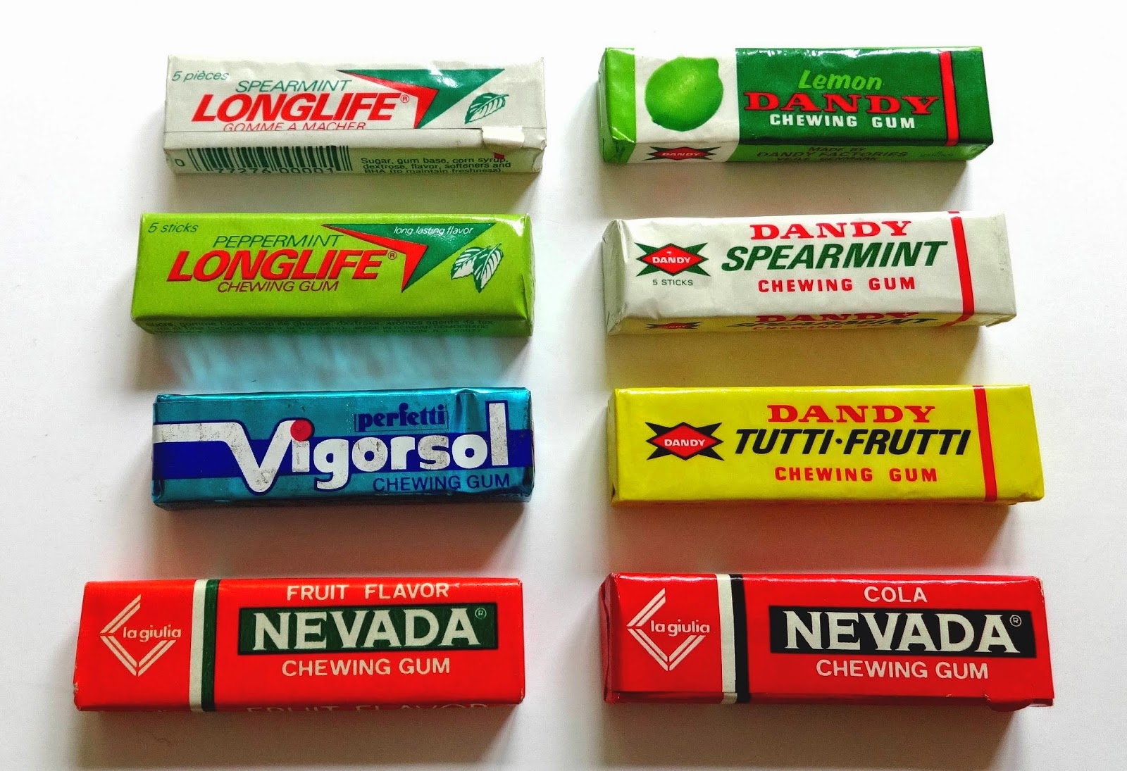 Past Print: Chewing gum and typography