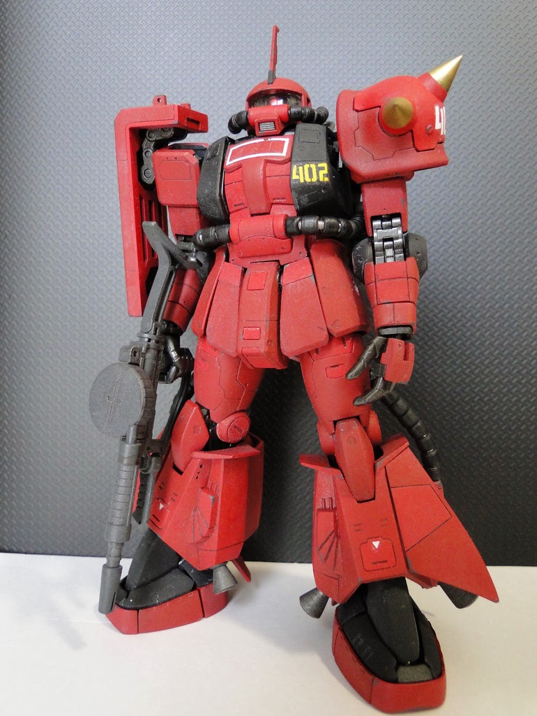 RG x HG 1/144 Johnny Ridden's High Mobility Zaku II - Custom Build