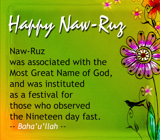 One Peaceful World: NAW-RUZ as a Festival Unto Those Who Have Observed ...